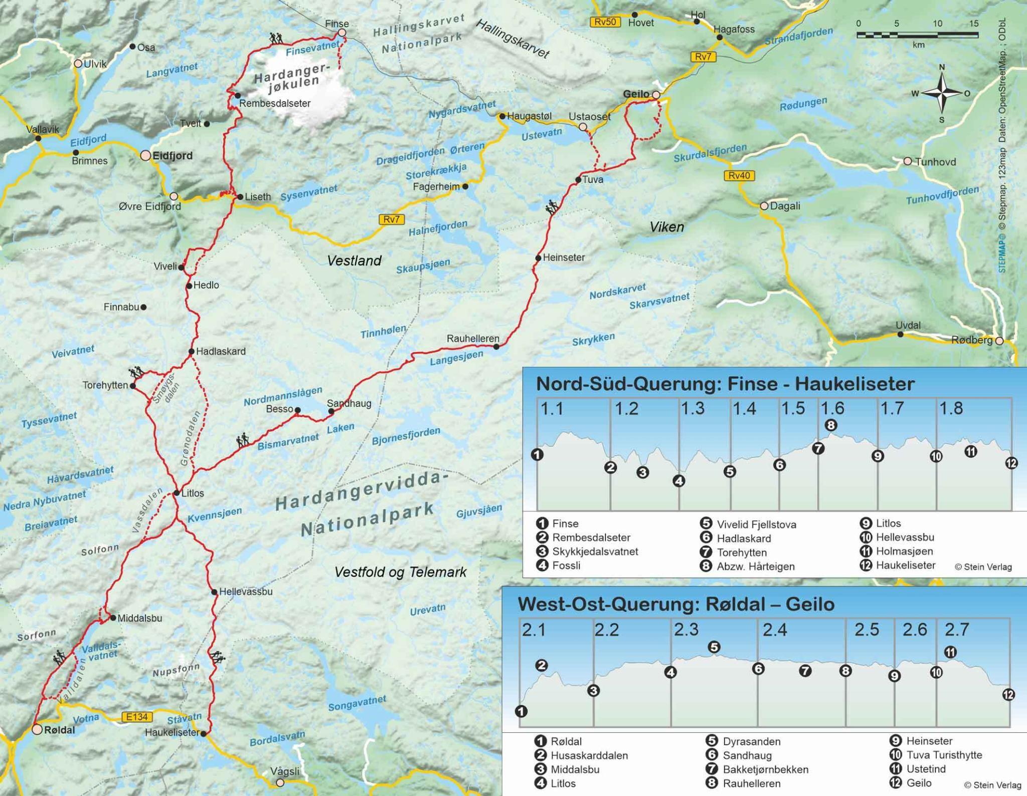 Wanderführer | Norwegen: Hardangervidda | Fernwanderweg